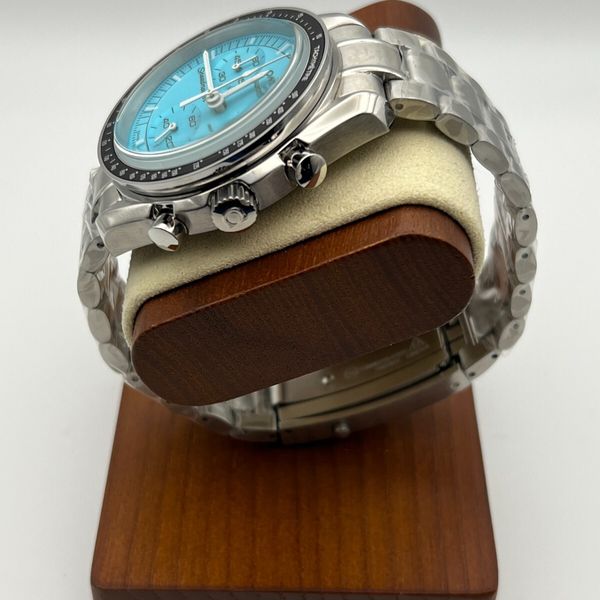 50TH Omega x Swatch MoonSwatch MISSION TO URANUS STAINLESS STEEL METAL ...