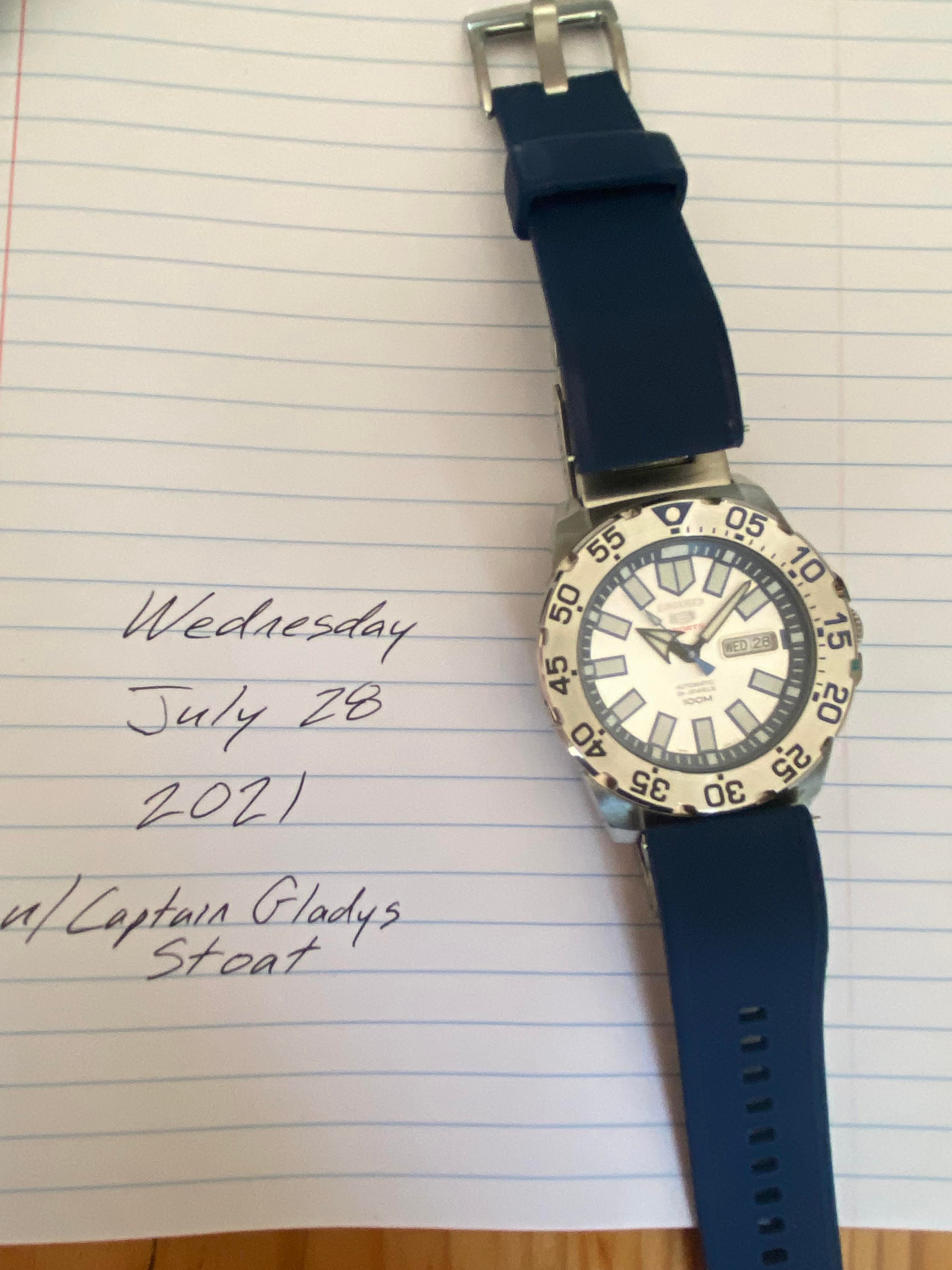 [WTS] Seiko Baby Ice Monster - $150 | WatchCharts Marketplace