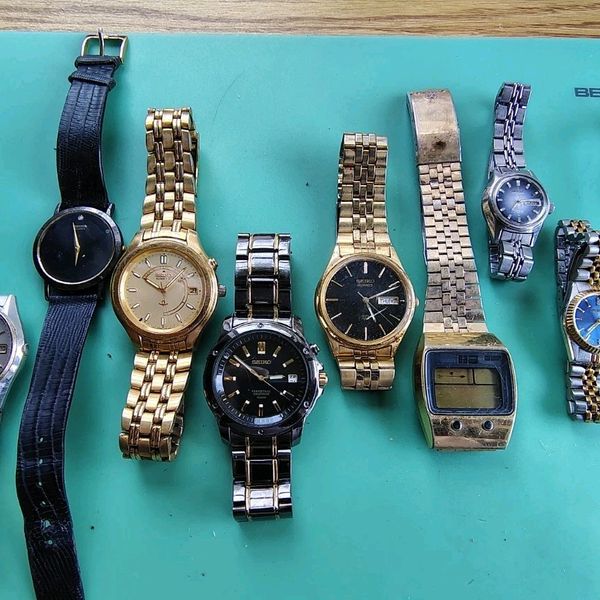 Vintage Seiko Watch Lot. Variety Of Styles,Years And Movements ...