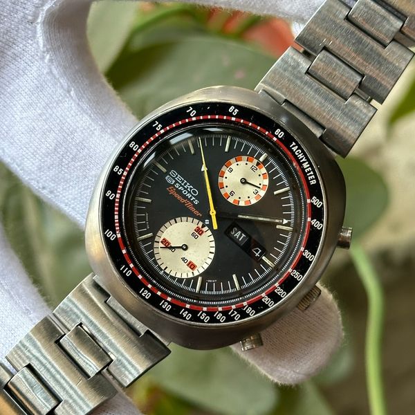 Vintage Seiko UFO Yachtman Speedtimer Chronograph Automatic Watch 6138 ...