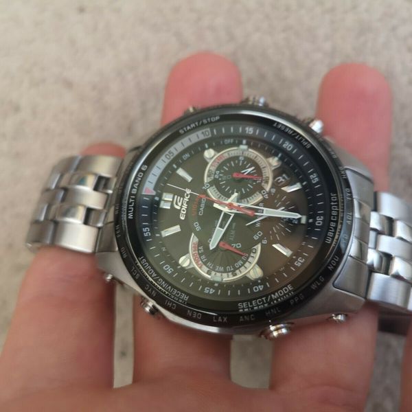 Casio Edifice EQW-M710 M(5089) Tough Solar Multi band 6 Watch For Men ...