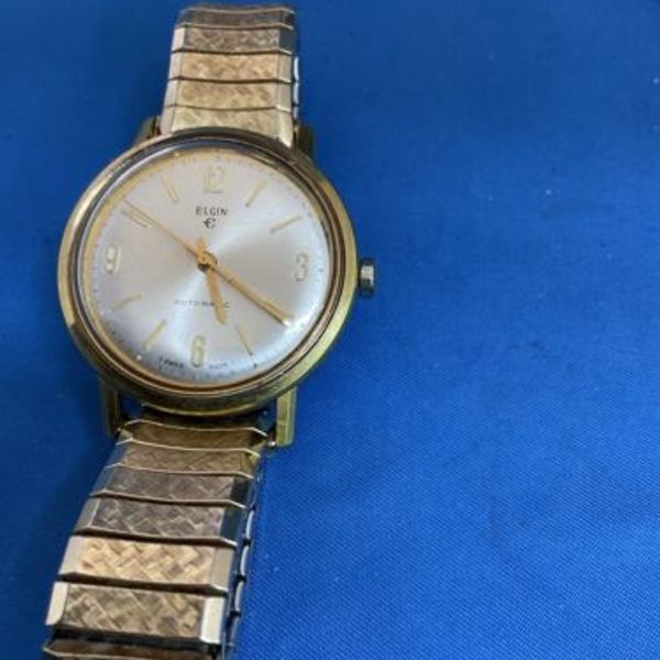 vintage elgin automatic mens watch Read Description & See Pics (WW12 ...
