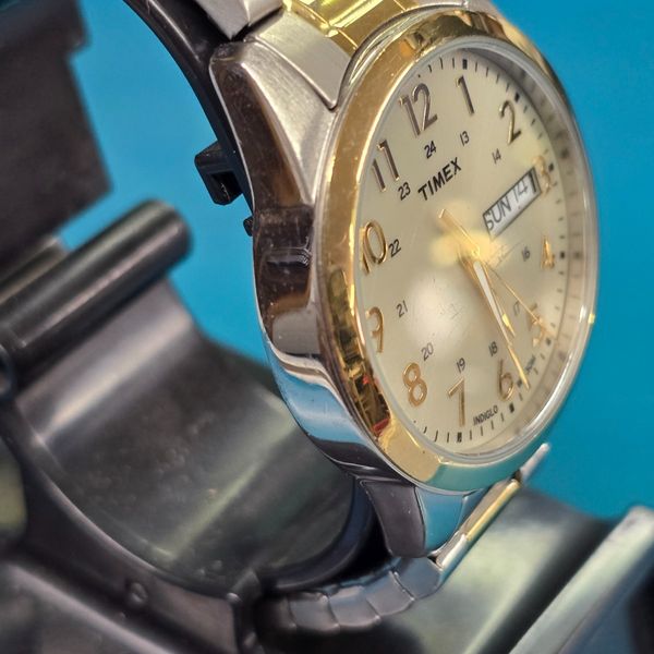 Working Timex Indiglo South Street 24-Hour Dial Men's Calendar ...