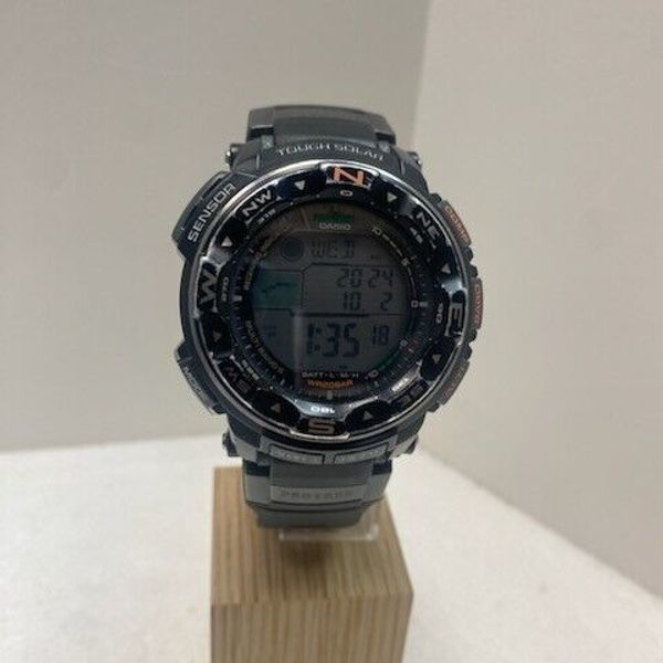 Casio Pro Trek PRW-2500 Protrek Triple Sensor Tough Solar Watch Used Fast Ship | WatchCharts ...