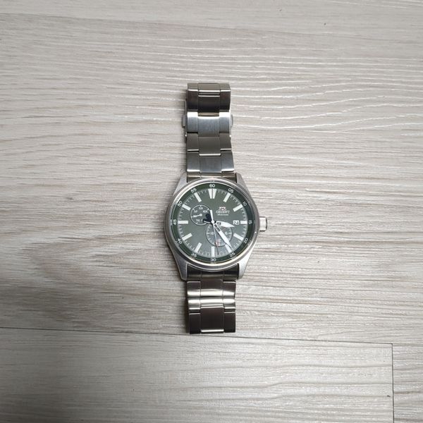 Orient Defender II Men's Automatic - Green Dial - Stainless Steel ...