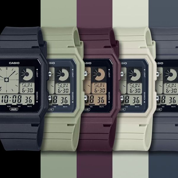 Casio NEW MODEL retro digital twin graph watch LF-20W 5 colours UK ...