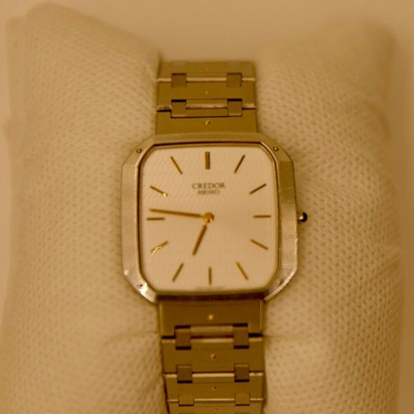 Rare Seiko Credor 9300-5080 Integrated Bracelet Watch | WatchCharts ...