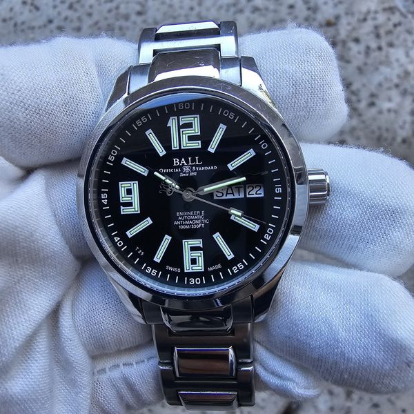 BALL Watch Engineer Master Silver Stainless Steel | WatchCharts Marketplace
