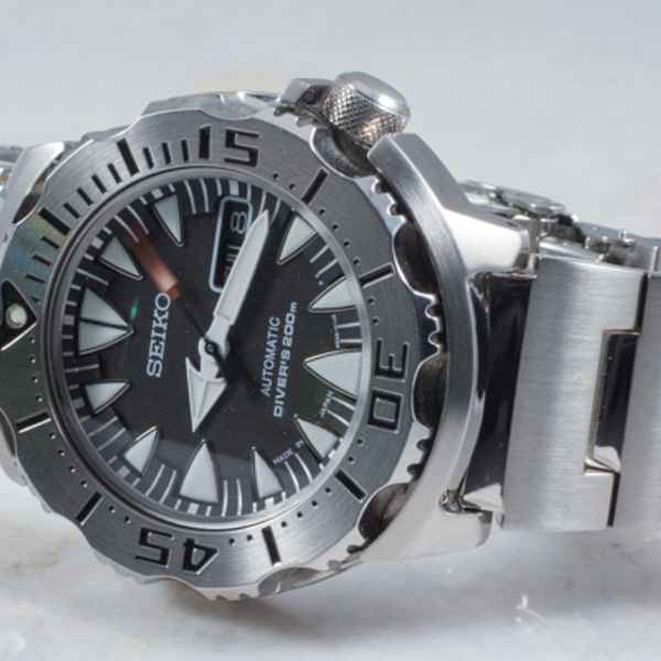 Seiko SRP307 The Black Monster SECOND GEN in excellent condition ...