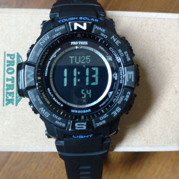 SPF: Casio Pro Trek PRW-3510 with 3100y negative module mod | WatchCharts