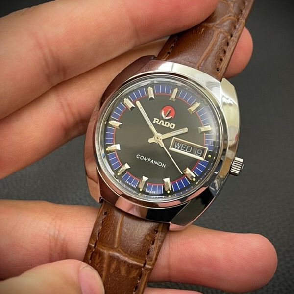 Vintage Rado Companion 2/tone Dial Automatic Gents Watch, Swiss ...