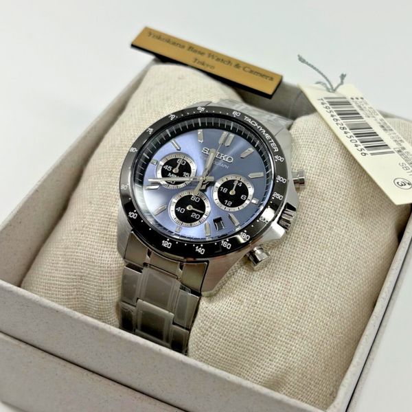 SEIKO SELECTION SBTR027 Chronograph Stainless Steel Watch From JAPAN ...