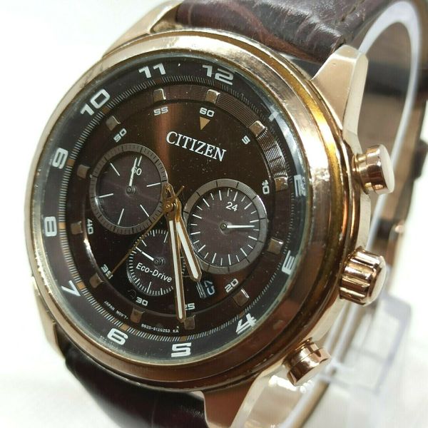 Vintage Citizen Eco-Drive Date Indi 10 Bar Quartz Movement no.B620M For ...