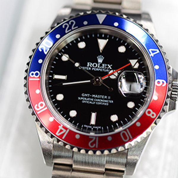 FS: Rolex GMT Master II BLRO - Reference 16710 “Error” Dial 3186 Pepsi ...
