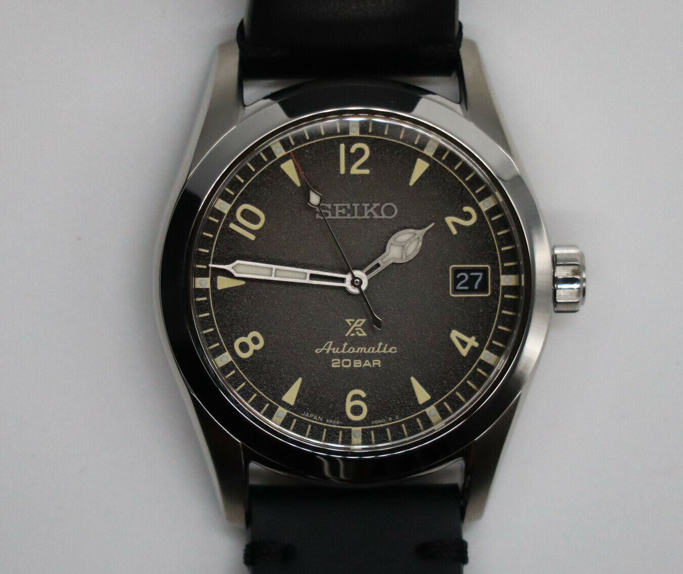 NEW SEIKO PROSPEX ALPINIST SPB159 GRAY DIAL AUTOMATIC 38MM | WatchCharts