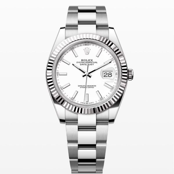 Receipt Dated 30 Nov 2024 Full Set 41mm Brand New Rolex Datejust Oyster ...