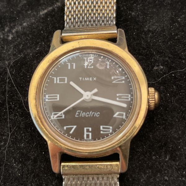 Timex Electric Watch Lot Vintage Rare Brown Dial & Light Gold Dial ...