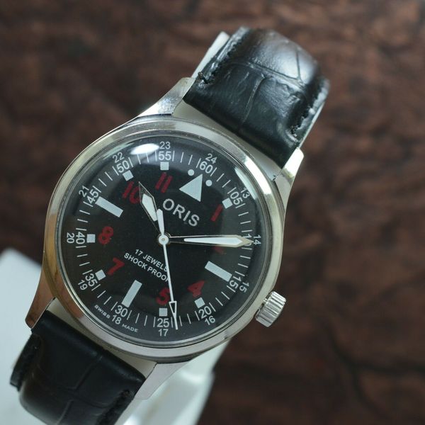 Beautiful Oris Hand Wind 17 Jewels ST 96 Mechanical Men's Wrist Watch ...