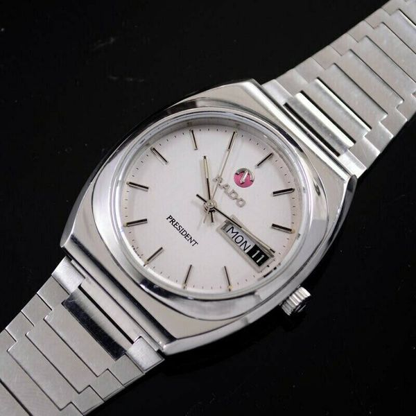 Mint Vintage Swiss Rado President 25 Jewel Automatic SN 636C0515 ...
