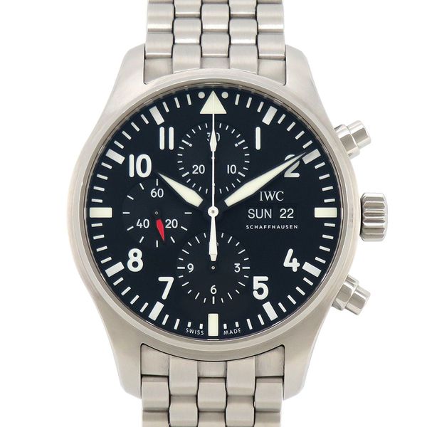 IWC Pilot's Watch Chronograph Men's IW377710 Self-winding Box with ...