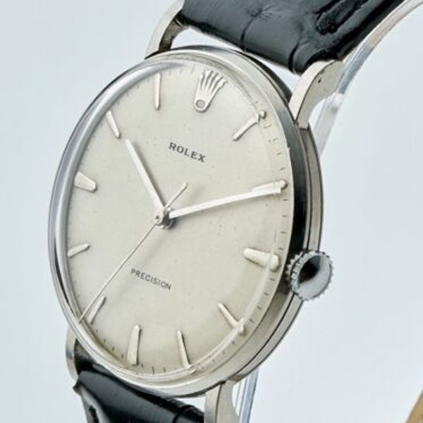 Rolex Precision Steel â 1965â Ref 9829 Gents Vintage Watch 34mm, Superb ...