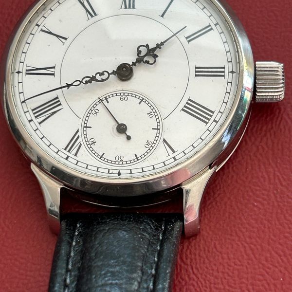 IWC Watch Cal. 53 Works 279095 46mm Marriage Enamel Dial Roman number ...