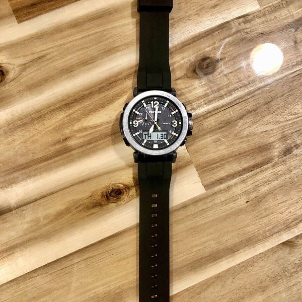 casio protrek triple sensor solar watch | WatchCharts Marketplace