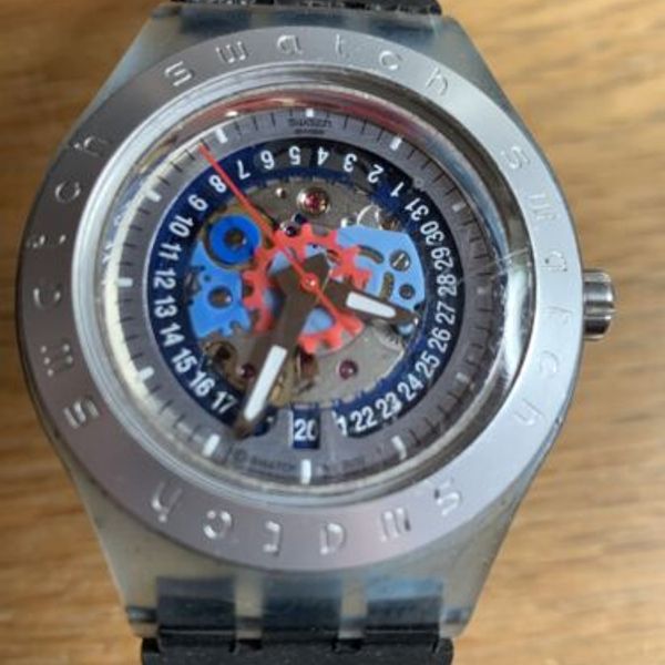 Swatch Diaphane AG 2003 Automatic Gents Watch 21 Jewel Swiss Made ...