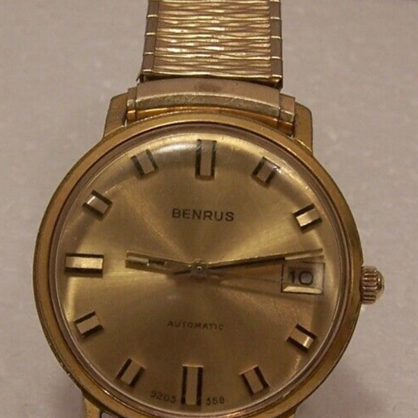 Vintage Men's Benrus Automatic Watch for Parts/Repair | WatchCharts ...