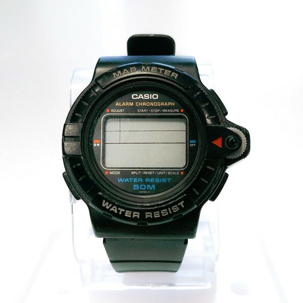 CASIO MAP-100 Module 693 Released in 1990 Rare Vintage Watch | WatchCharts