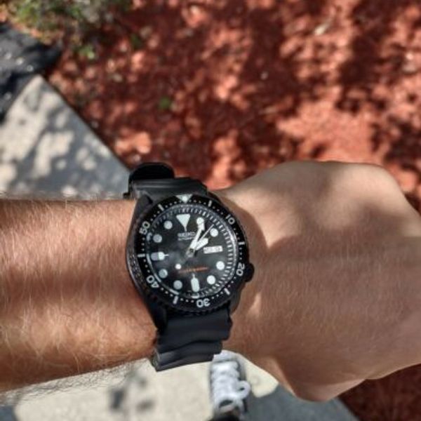 Seiko Skx007 Modded cerakote | WatchCharts