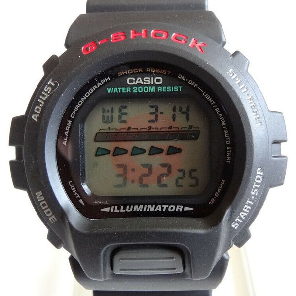 Vintage Men’s 1996 Casio G-Shock DW-6600-1V 1199 Illuminator DW6600-1V ...