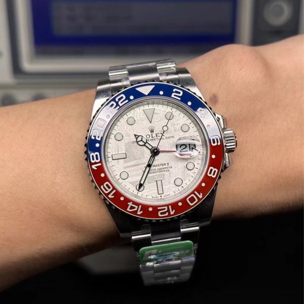 rolex gmt master ii Rootbeer Pepsi Batman Batgirl Guinness 116710LN ...