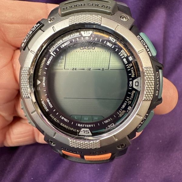 Casio Menâ s Watch PATHFINDER Casio Sport 3043 PAW-100 NEEDS BATTERY ...