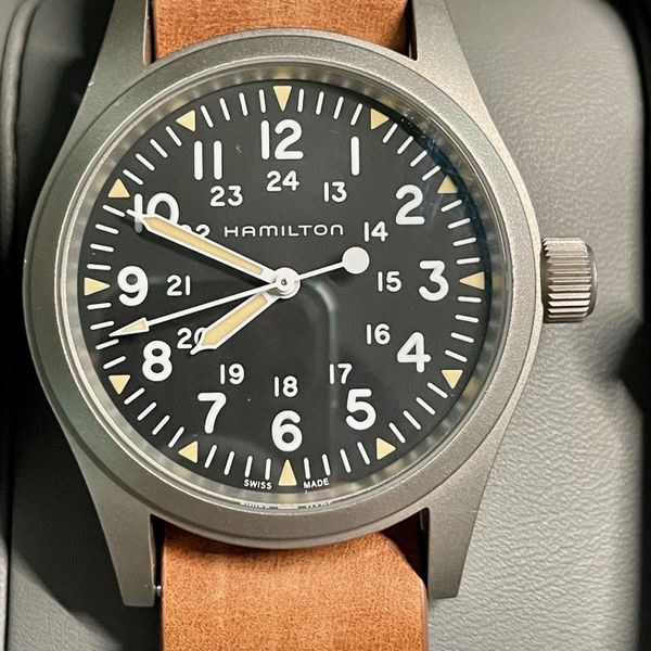 [WTS] Hamilton Khaki Field Hand Wind #H69439531 - Like New | WatchCharts