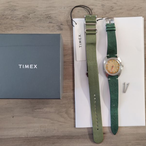 Timex X Worn & Wound WW75 V3 Limited Ed Sunflower Yellow Dial ...