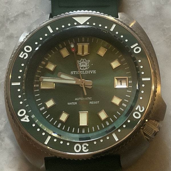 STEELDIVE 1970 6105 HULK CAPTAIN WILLARD 200MÂ DIVE WATCH, SEIKO NH35 ...