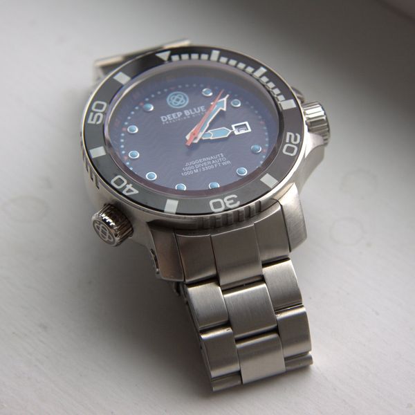 SOLD Deep Blue Juggernaut II | WatchCharts Marketplace
