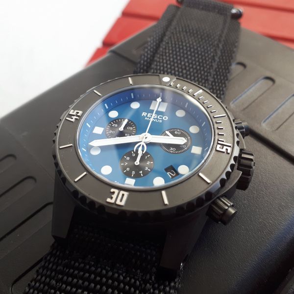 FS: Resco Instruments Manus Pelagic Blue Pvd | WatchCharts Marketplace