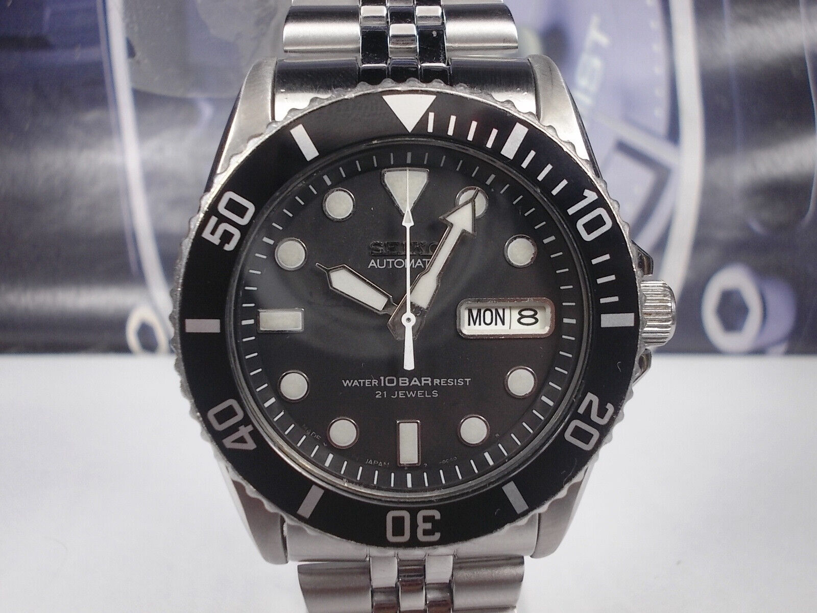 SEIKO 10BAR 'JAPAN' SKX031J DAY/DATE AUTO MENS WATCH 7S26-0040 (SN ...