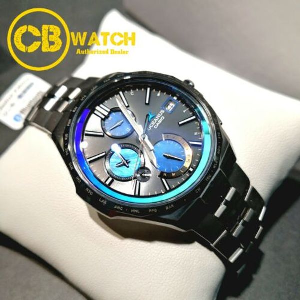 Casio Oceanus Manta Ocw-s5000c-1ajf 15th Anniversary limited Radio Wave Solar | WatchCharts ...