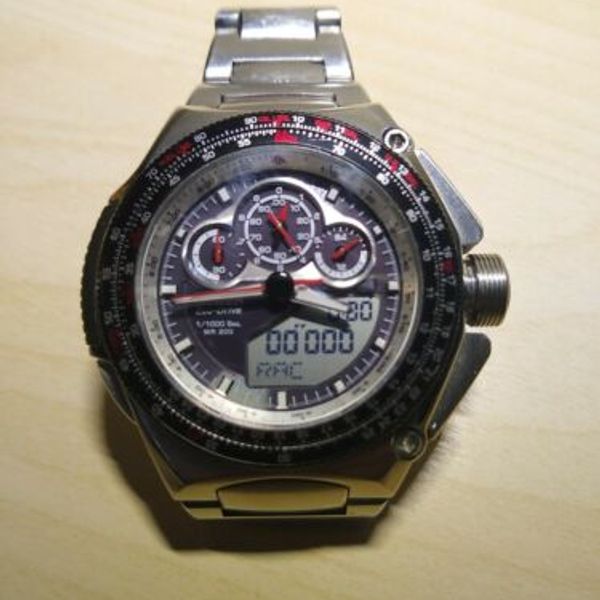 MEN'S CITIZEN ECO-DRIVE RACING PROMASTER U706-S053609 HST WRISTWATCH ...