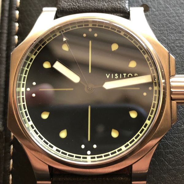 FS - Visitor Watch Co Vale Park Officer with Leather Strap - $850 obro ...