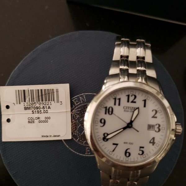 Citizen Eco Drive Watch Model #E111-S070015 / GN-4W-S Stainless Steel ...