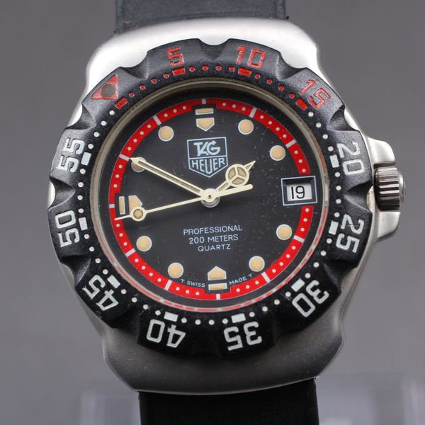New Batt [Exc+5] TAG Heuer Formula 1 Pro WA1214 Qz 34mm Unisex From ...