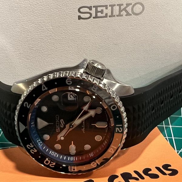 [WTS] Seiko GMT - SSK019 - Like new - includes Seiko bracelet, NATO ...