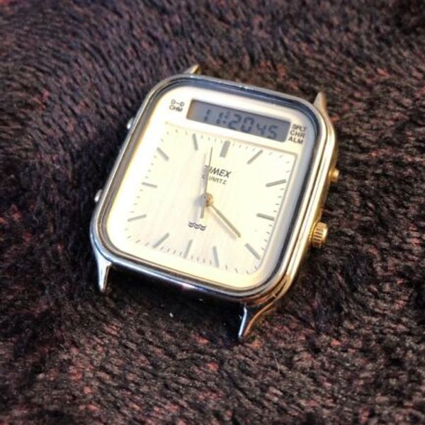 Vintage Timex Analog Digital Chronograph Mens Watch | WatchCharts