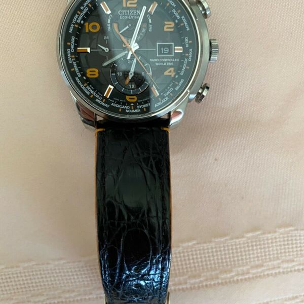 CITIZEN Eco-Drive World Time LTD AT9010-28F | WatchCharts Marketplace