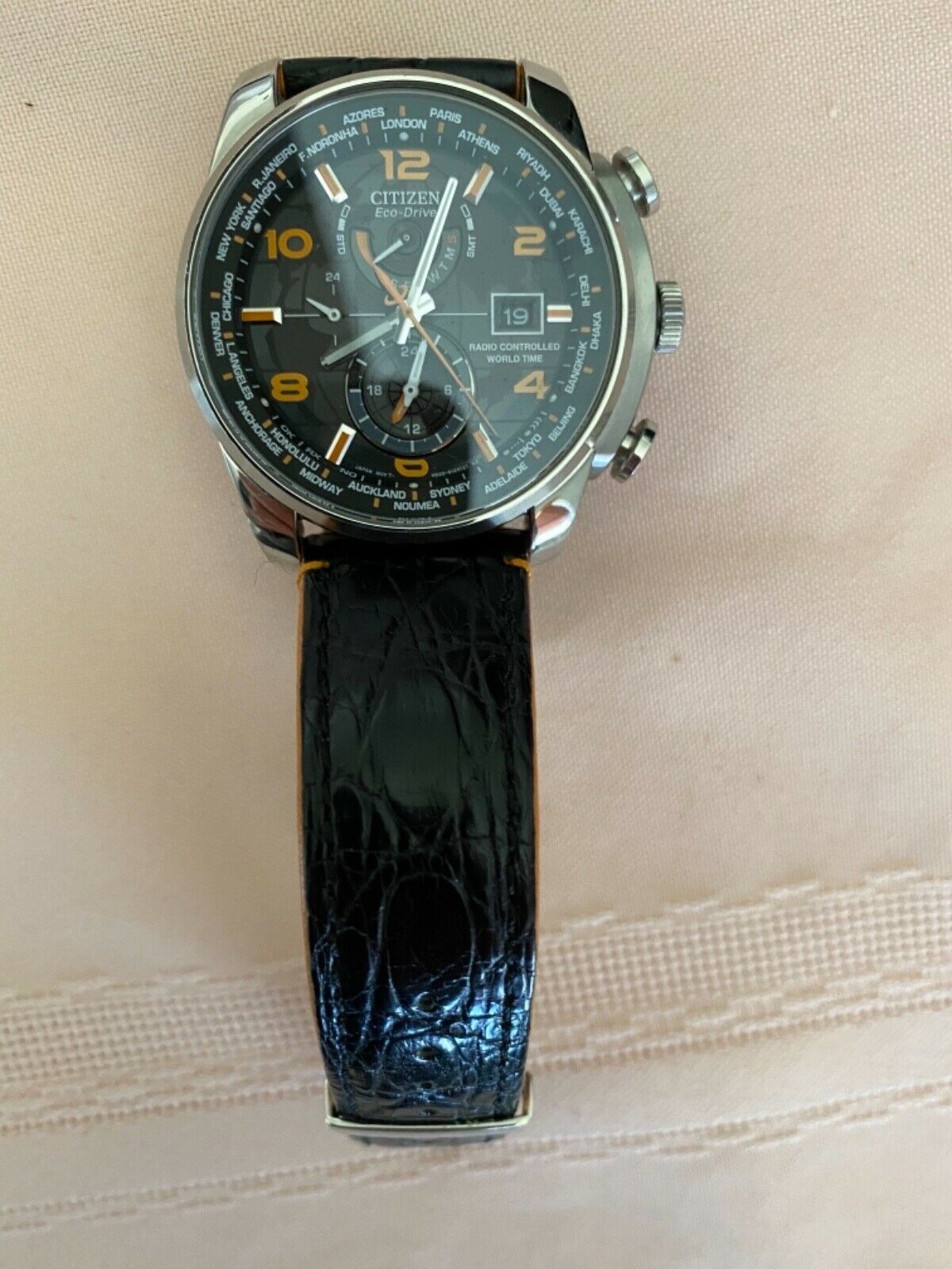 CITIZEN Eco-Drive World Time LTD AT9010-28F | WatchCharts Marketplace