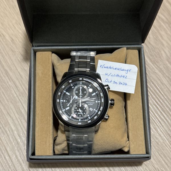 [WTS] Unworn Seiko SNAB51P1 7T62 Seiko Alarm Chronograph Tachymeter ...